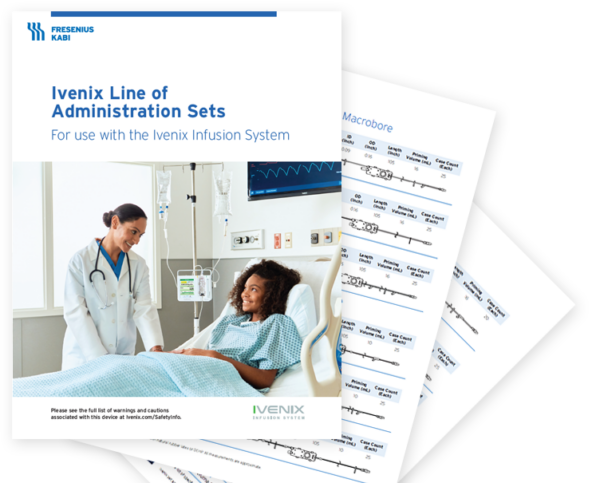 Ivenix Admin Sets | KabiAccess - Fresenius Kabi